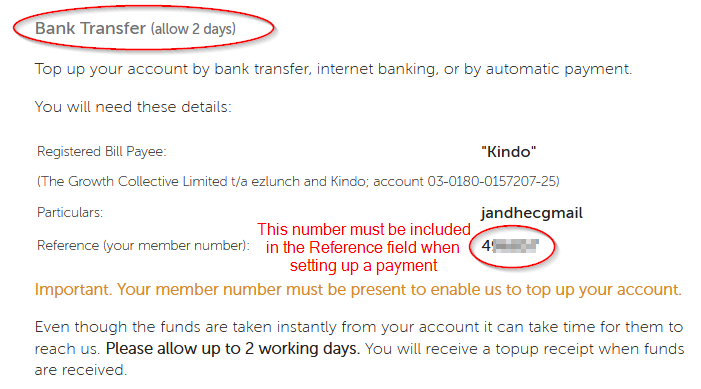 How to set-up an automatic payment